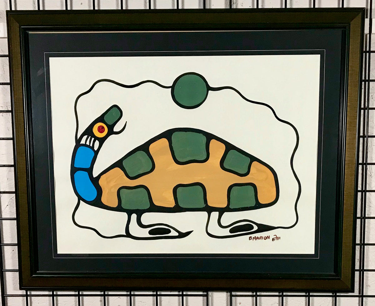 SPIRIT TURTLE ACRYLIC BRIAN MARION – Arcticfinearts
